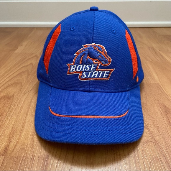 Nike | Accessories | Vintage Nike Mens Boise State Multi Logo Hat ...